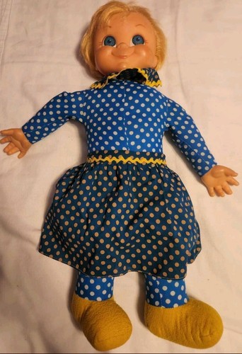 Vintage Original 1967 Mrs. Beasley Doll 22" with Apron and Collar Does ...