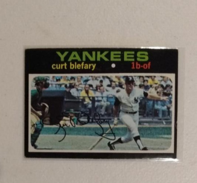 1971 Topps - #131 Curt Blefary, YANKEES EX+ | eBay