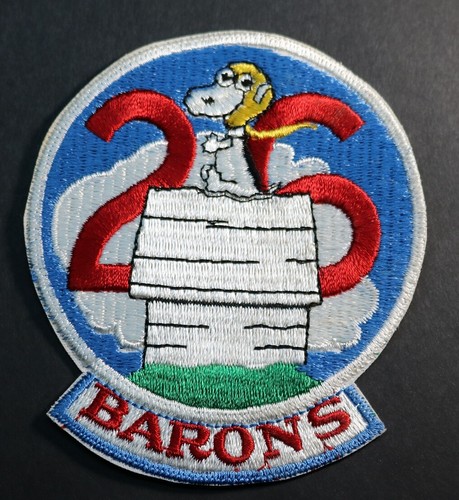PATCH Cadet Squadron 26 USAFA Air Force Academy Barons Snoopy | eBay