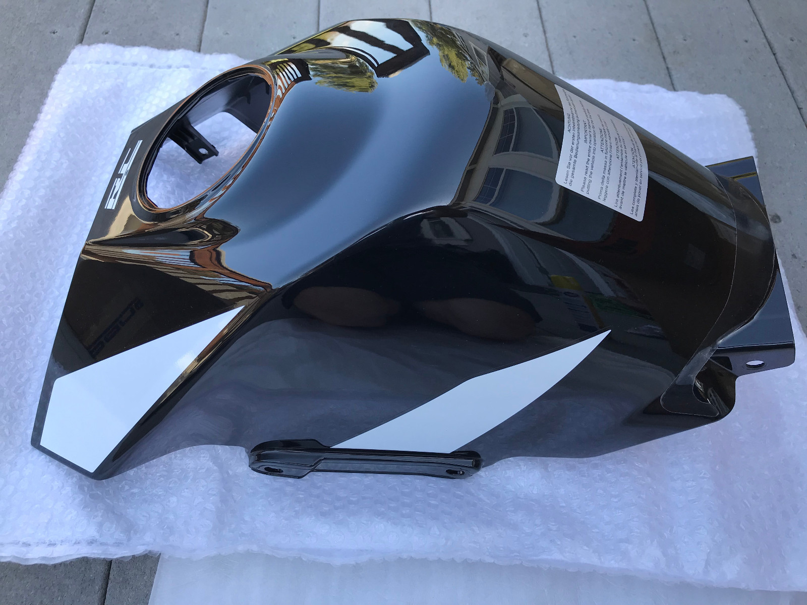 KTM RC 390 Gas Tank Cover ( Black ) OEM Stock Fits 2017 PN ...