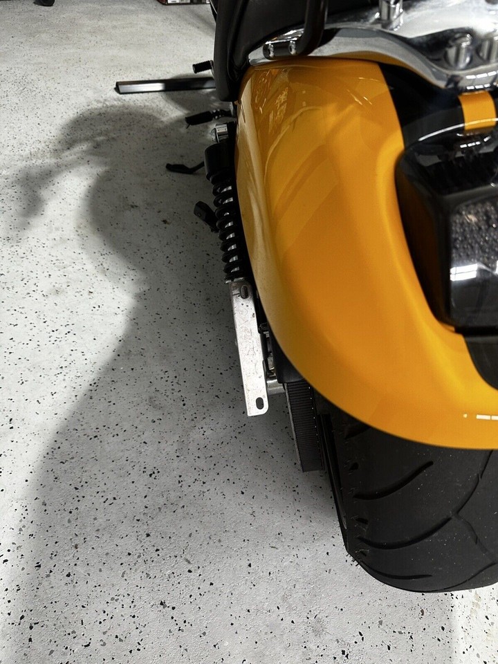 Flat License Plate Relocation Bracket for HARLEY-DAVIDSON NIGHT ROD ...