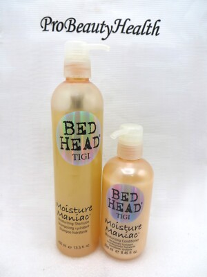 TIGI BEAD HEAD MOISTURE MANIAC Shampoo 13.5 OZ & Conditioner 8.45 oz | eBay