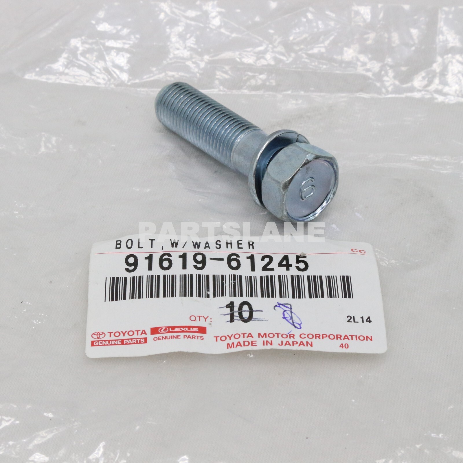 91619-61245 Toyota OEM Genuine BOLT(FOR TRANSAXLE & ENGINE SETTING) | eBay