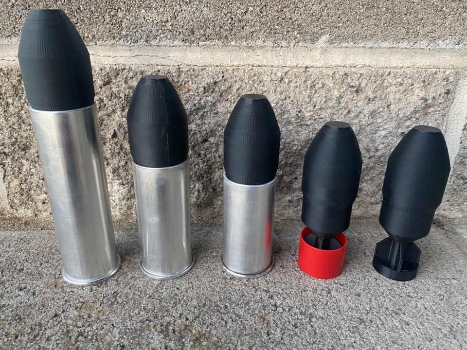 37mm Projectile Payload Shells - 10 Pack - The LongRanger - Free ...