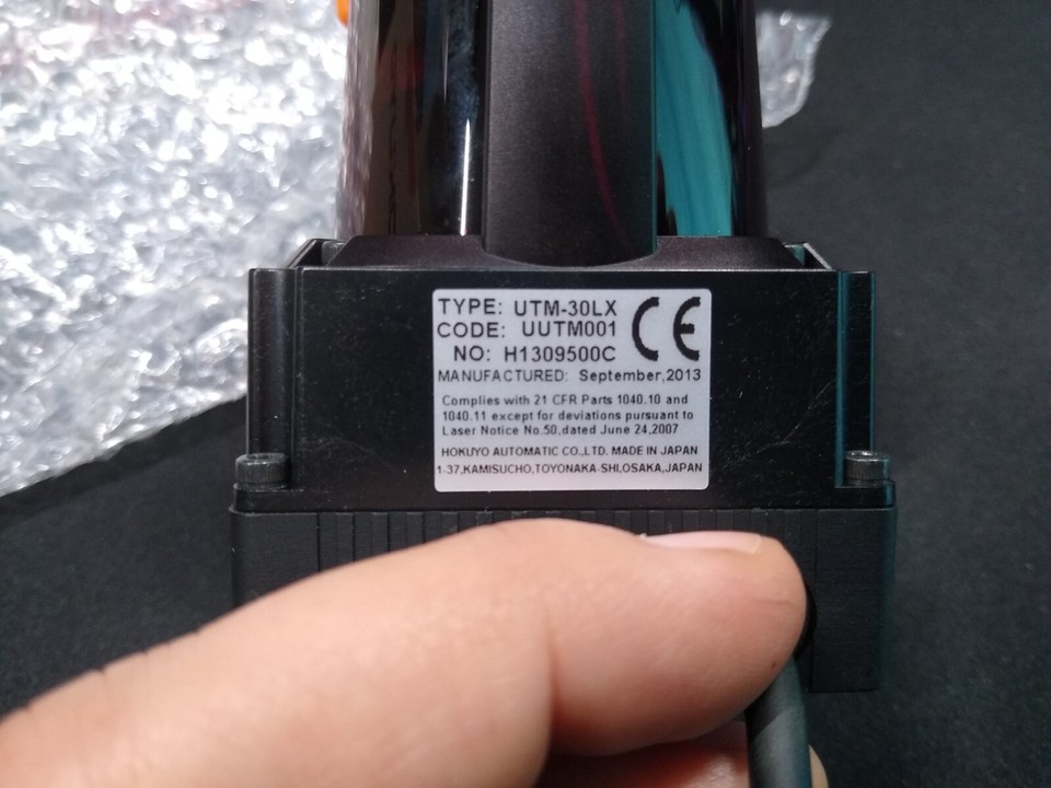 Hokuyo UTM-30LX Scanning Laser Rangefinder (Open Box) | eBay