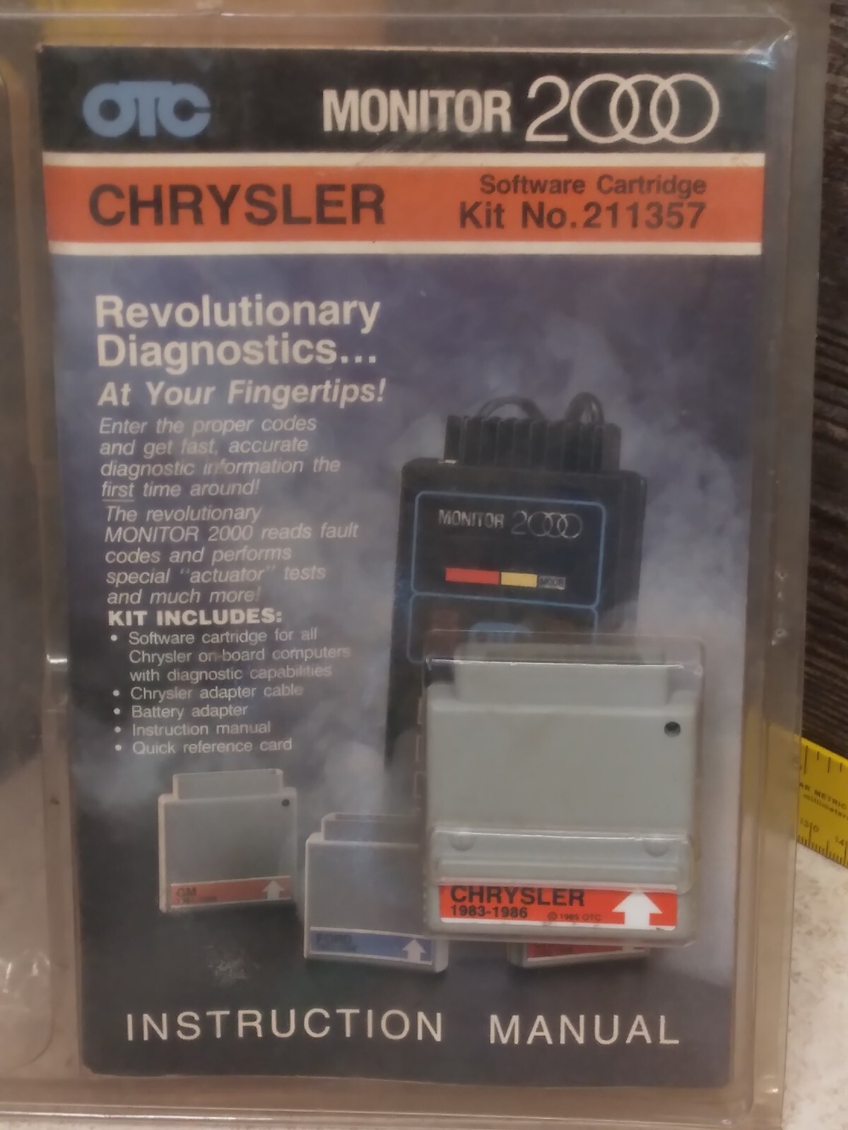 OTC Monitor 2000 Diagnostic System 3 Cartridges Manuals for sale online ...