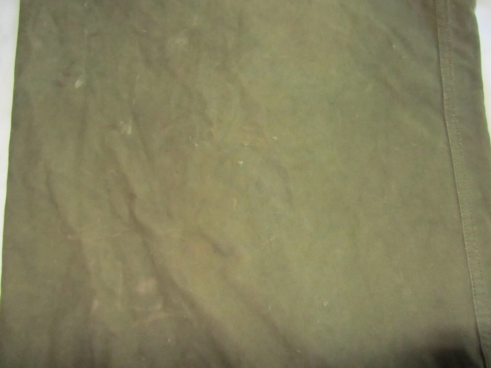 VIETNAM WAR 1968 US MILITARY COTTON DUCK CANVAS DUFFLE BAG - STENCILED ...