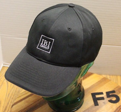 IBI GROUP ENGINEERING PLANNING HAT BLACK STRAPBACK EMBROIDERED VGC F5 ...