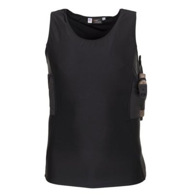ISPro Tactical Compression Tank Top With Two Concealed Carry Side ...