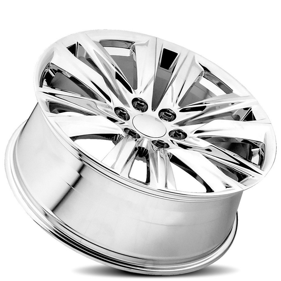 22x9" Escalade Sport Wheels FR 90 Chrome OEM Replica Rims (S02) | eBay