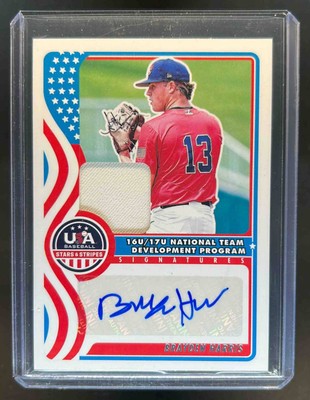 2025 USA Stars & Stripes Brayden Harris 16U/17U National Team Jersey ...