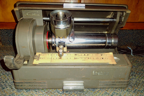 Edison Voicewriter Ediphone Dictation Recorder FOR PARTS OR REPAIR Not ...