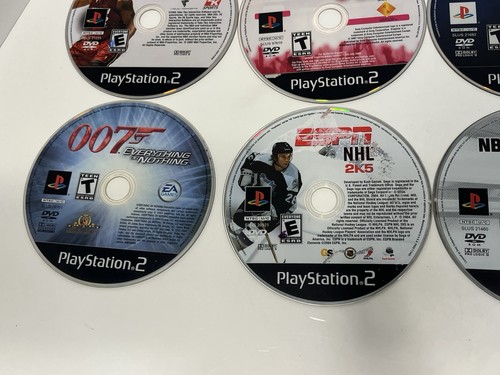 Lot of 10 loose PlayStation 2 PS2 Game Discs All Tested/Working | eBay