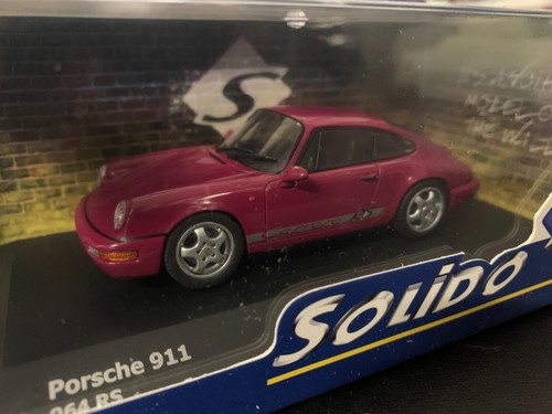 SOLIDO 4312902 PORSCHE 911 964 RS carrera 1992 rouge 1/43 | eBay