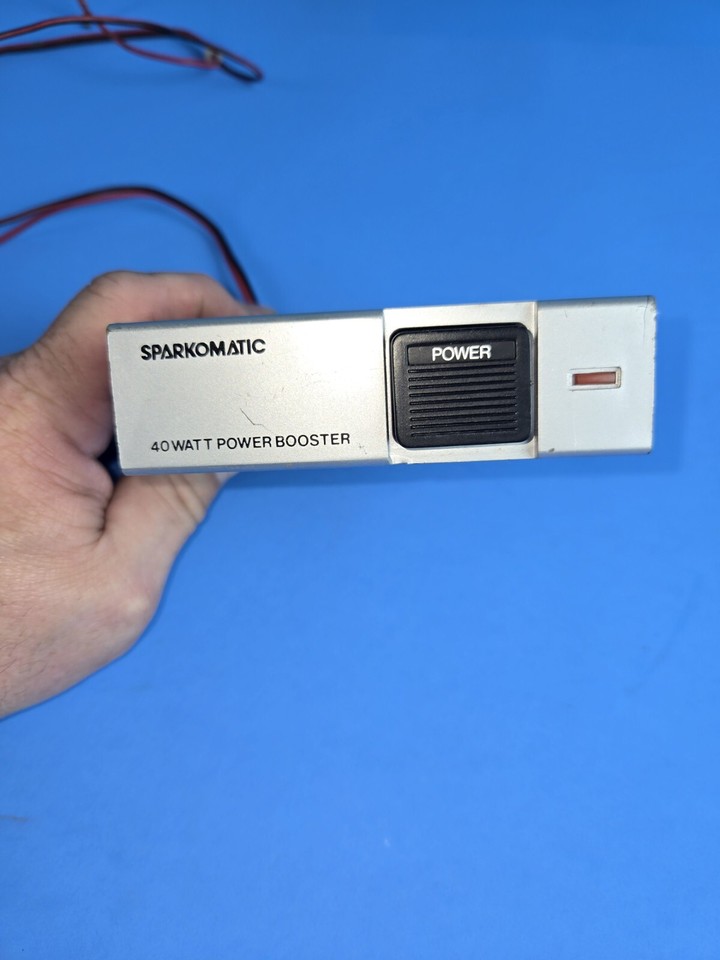 Sparkomatic LC52 Car Stereo 40 Watt Power Booster Full Range Amplifier ...