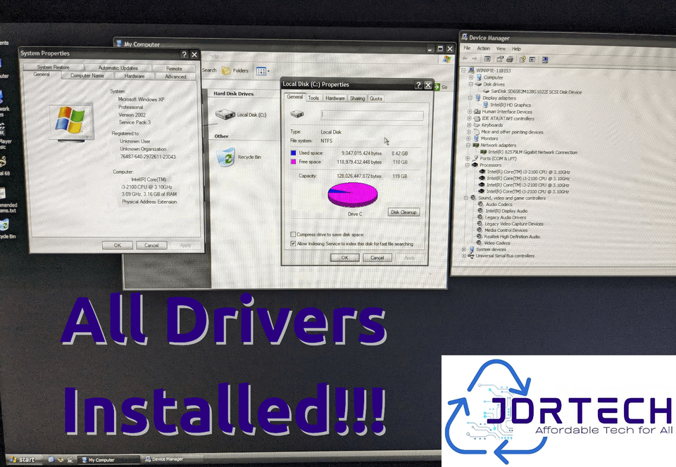 Customizable Windows XP Pro Dell Optiplex 790 Intel Core i5 SSD 8GB ...