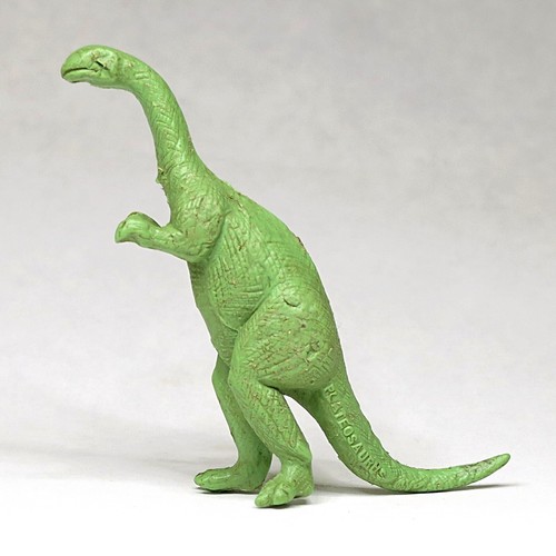 Marx Green Plateosaurus Dinosaur Figure Vintage 1955 PL-755 Prehistoric ...