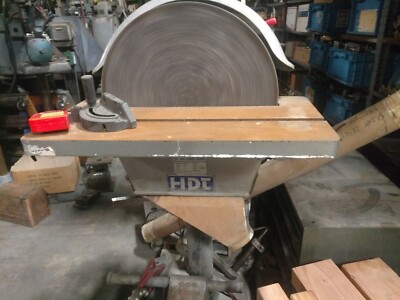 HDT 20" INDUSTRIAL DISC SANDER / GRINDER ON PEDESTAL STAND - #DS-20 | eBay
