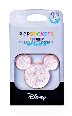 PopSockets Disney Mickey Minnie Mouse Ears Peach Glossy Disneyland ...