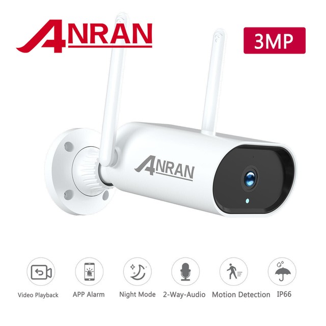 Zoohi Home Outdoor Wireless Security Camera Monitor 1080p HD WiFi 2way ...