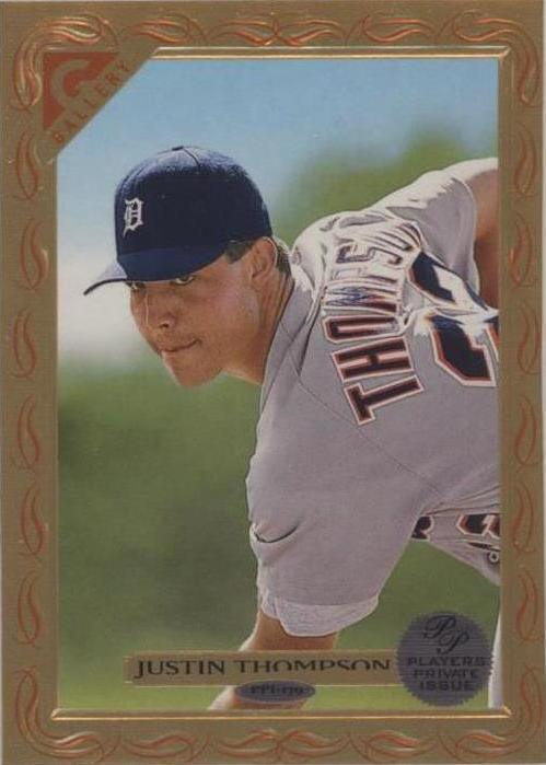 1997 Topps Gallery - Justin Thompson #PPI-179 Players Private Issue ...