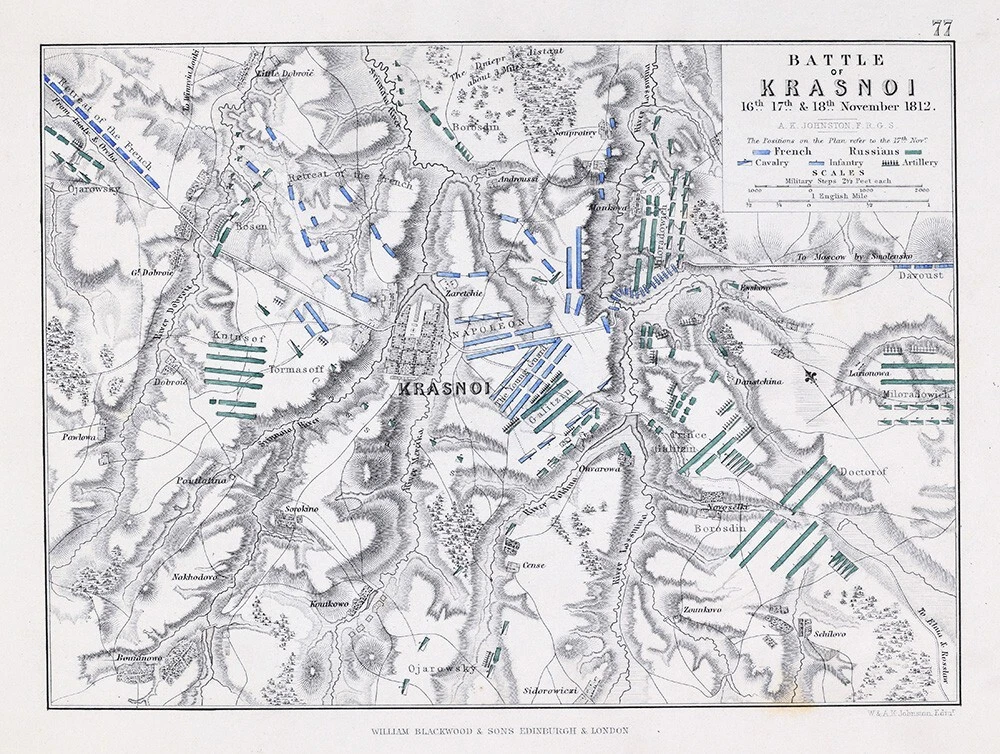 Napoleonic Wars Battle Map