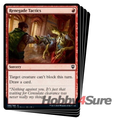Renegade Tactics X4 M/NM Magic: The Gathering MTG Commander Legends | eBay