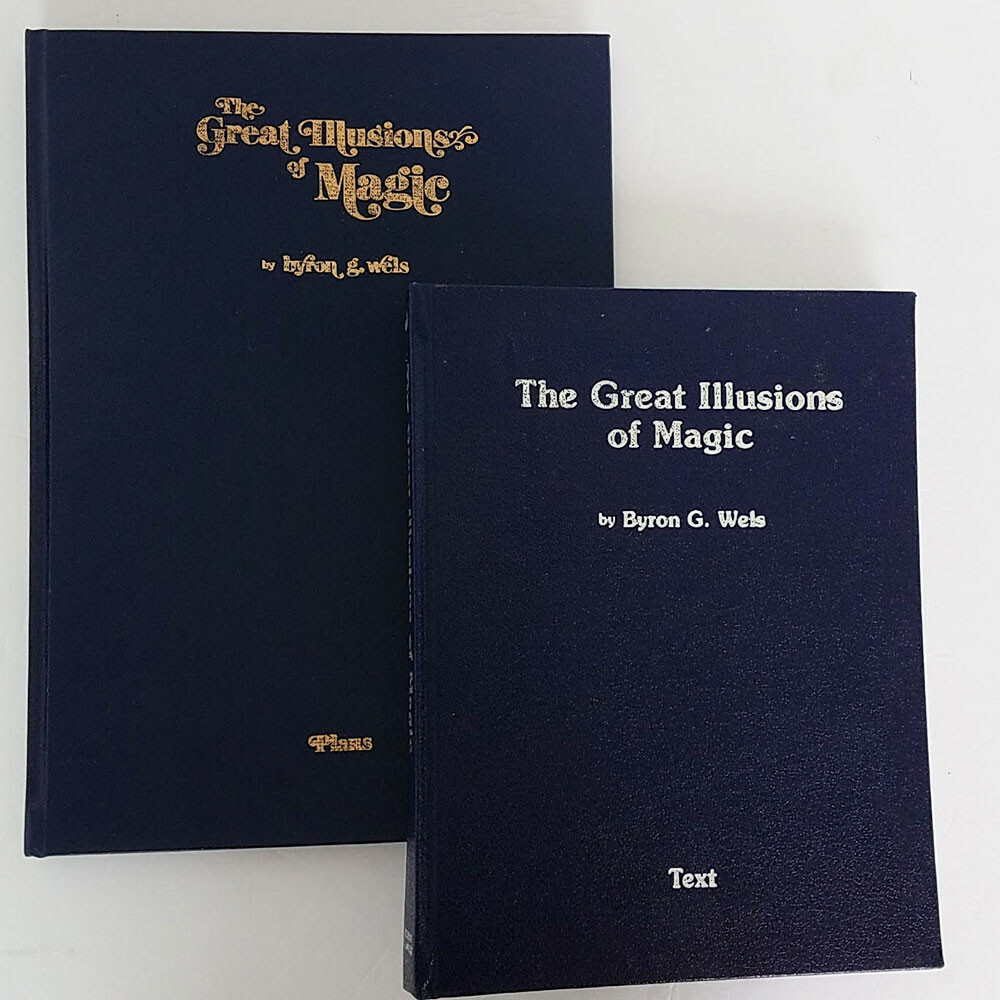 MAGIC TRICK & ILLUSION - GREAT ILLUSIONS OF MAGIC BY BYRON G WELS - 2 BOOKS SET | eBay
