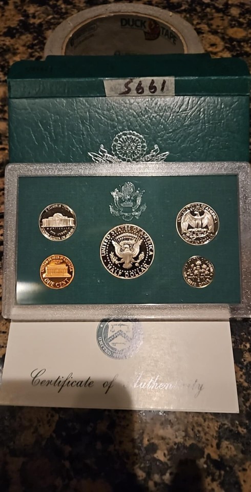 1995 S Uncirculated Proof set includes Kennedy .50, Mint Condition. Low Bid. | eBay