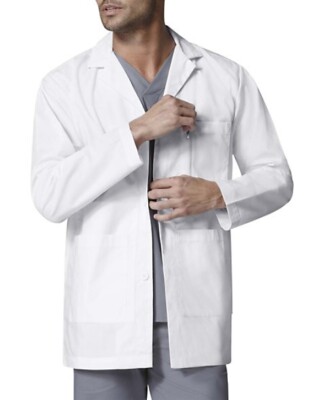 5 Pack Lands' End Lab Coat Consultation Jacket, Outside Inside Pockets ...