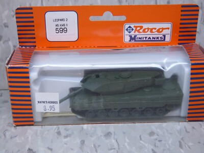 Roco Minitanks (New) Modern German Leopard 2 A5 Main Battle Tank Lot ...