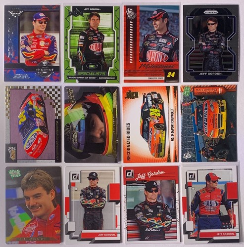 JEFF GORDON 12 card lot NASCAR NM | eBay