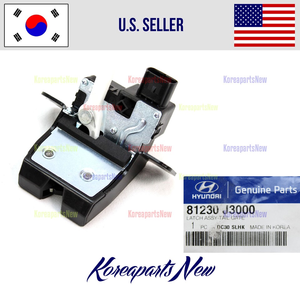 Trunk Lock Actuator Latch Release ⭐OEM⭐ 81230J3000 Hyundai Veloster ...