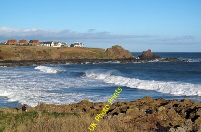 Photo 6x4 Coldingham Bay This late December scene was viewed from ...