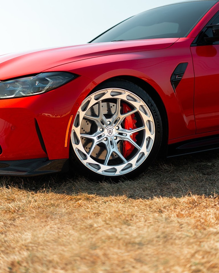 ROHANA RFX19 MACHINE SILVER WHEELS FOR CORVETTE C8 C8 Z51 STINGRAY 20X9 ...