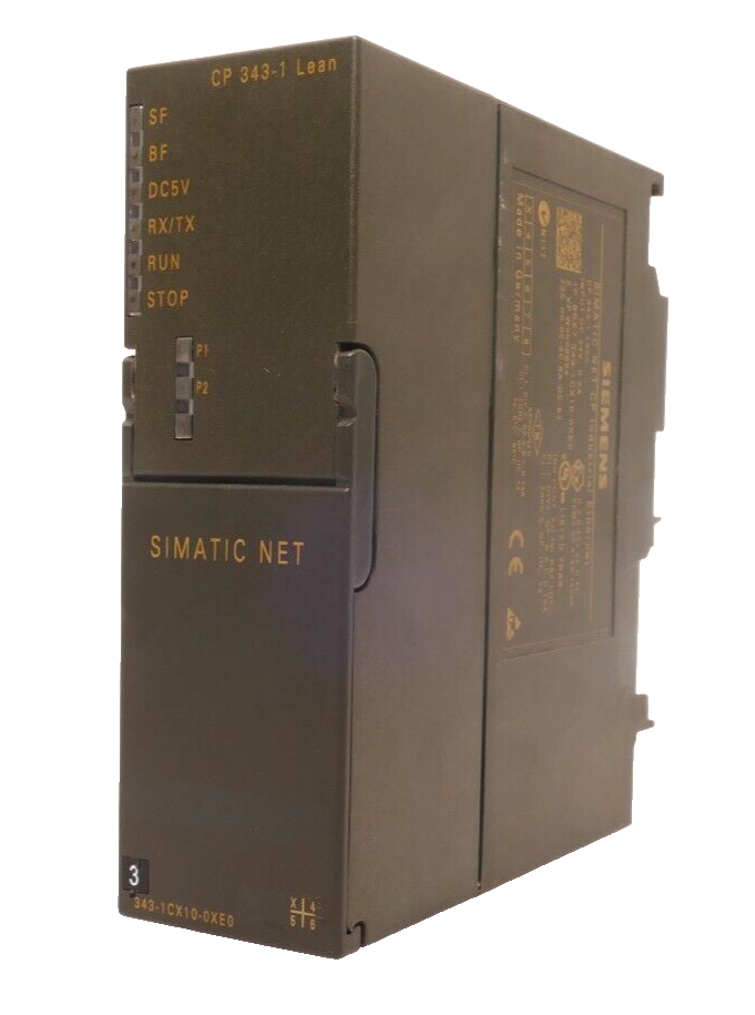 Siemens NET CP Industrial Ethernet | E:03 V:2.0 | 6GK7343-1CX10-0XE0 | eBay