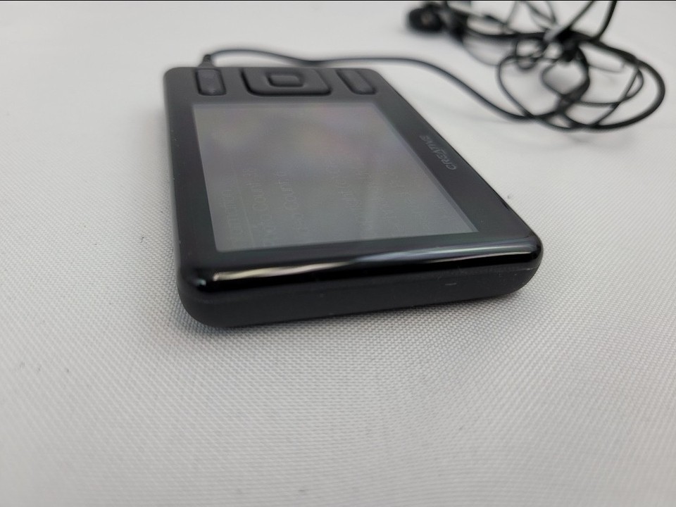 Creative ZEN MX SE Black 16 GB MP3 Media Player w FM Radio & SD Card ...