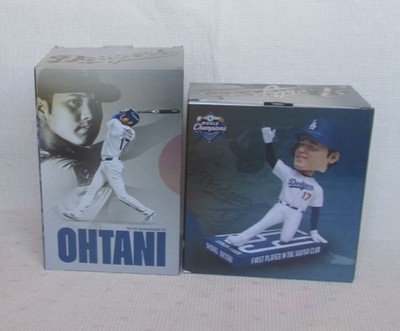 2 Figures Shohei Ohtani Bobblehead Bubblehead Figure Los Angeles ...
