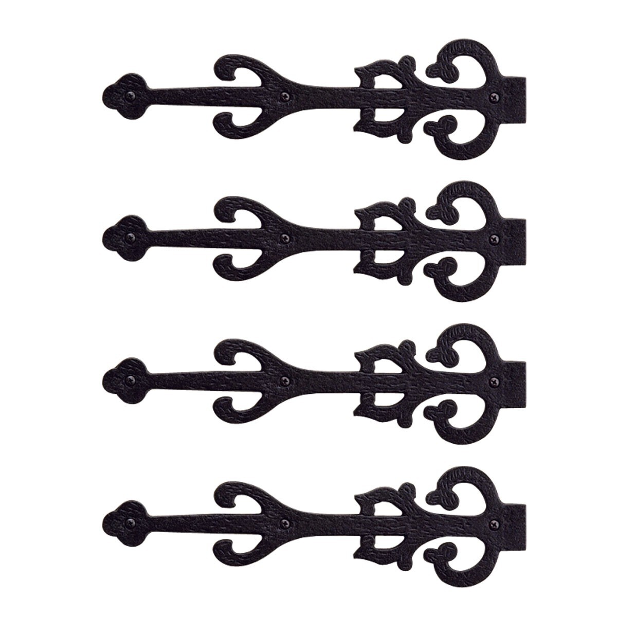 Decorative Dummy Door Straps Multipoint Lock Trim, 1 1/2 X 11 Plate,