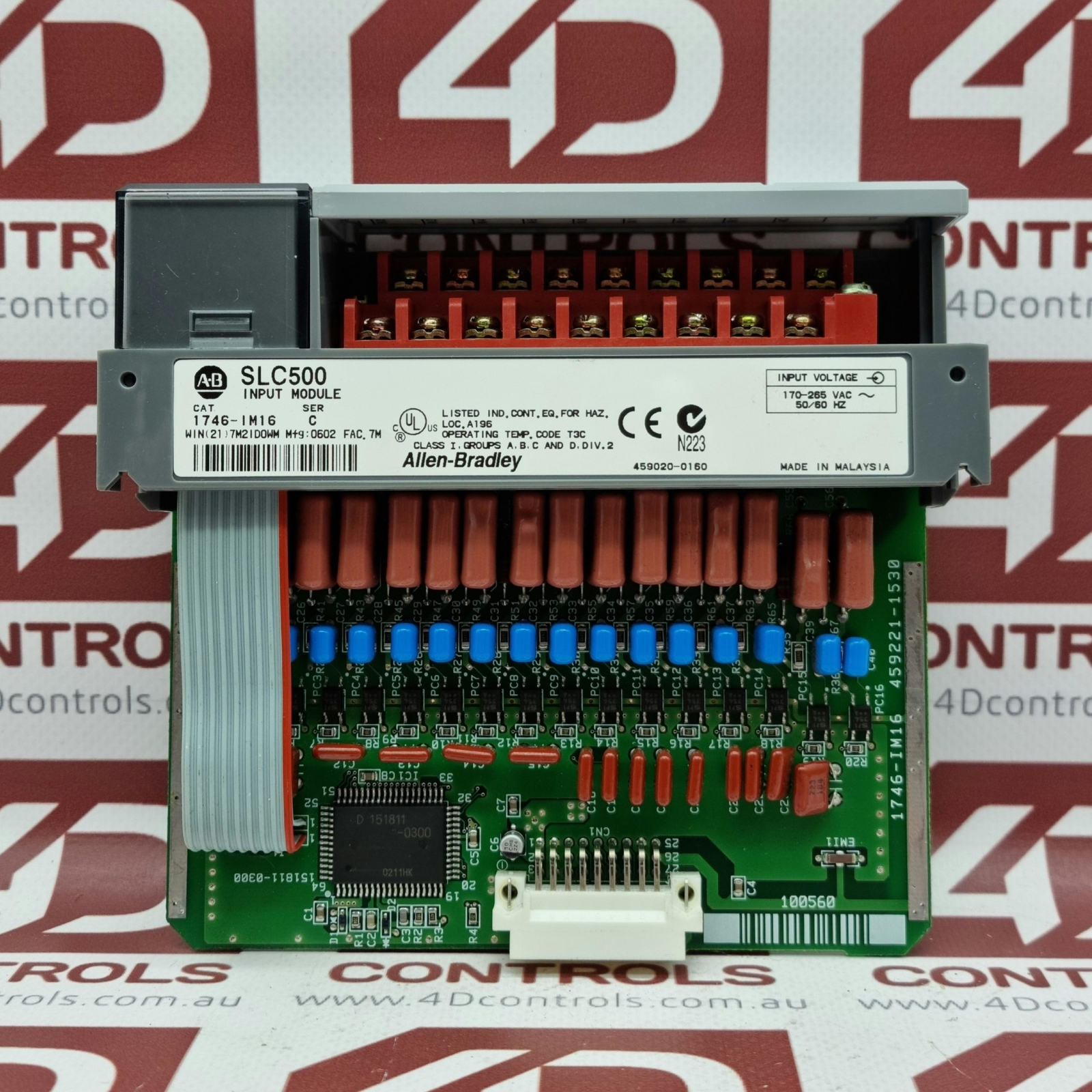 1746-IM16 | Allen Bradley | SLC 500, Input Module, 16 Channel, Used, C ...