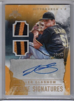 2017 Panini Diamond Kings DK Signatures 18/49 Tyler Glasnow RS-TG ...