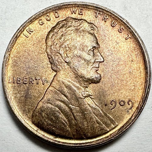 PARTING OUT SET! GORGEOUS HIGH GRADE MOSTLY RED BU 1909 VDB LINCOLN ...