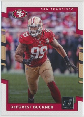 DeForest Buckner - San Francisco 49ers - 2017 Donruss Football - Base ...