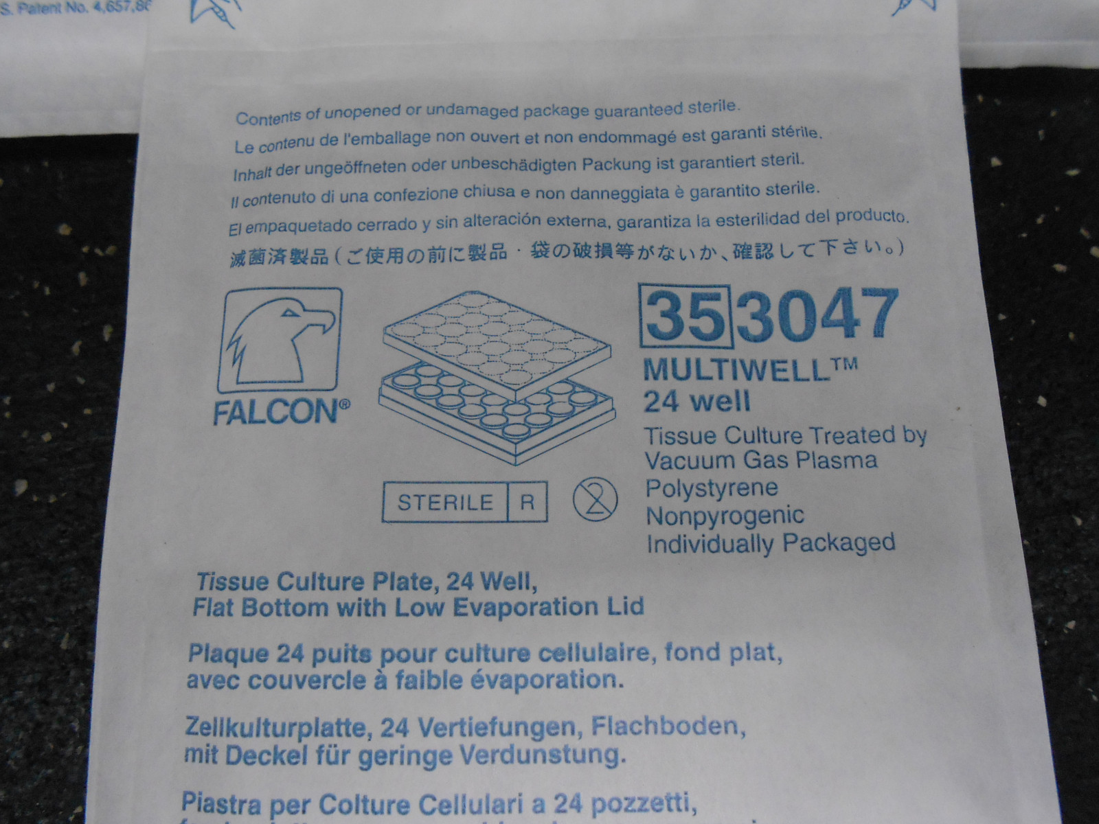 LOT OF 7 353047 BD FALCON 24 WELL TISSUE CULTURE PLATE 1/PK | eBay