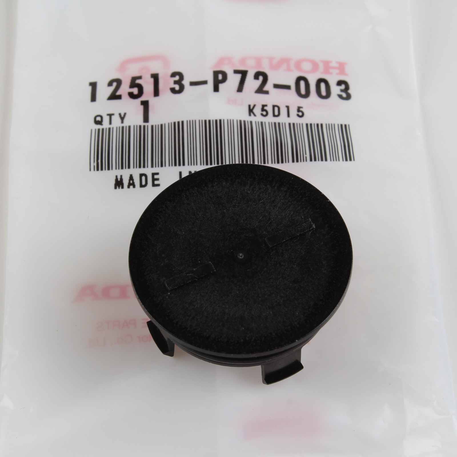 Genuine OEM Honda Engine Cylinder Head Cam Plug 12513-P72-003 ...