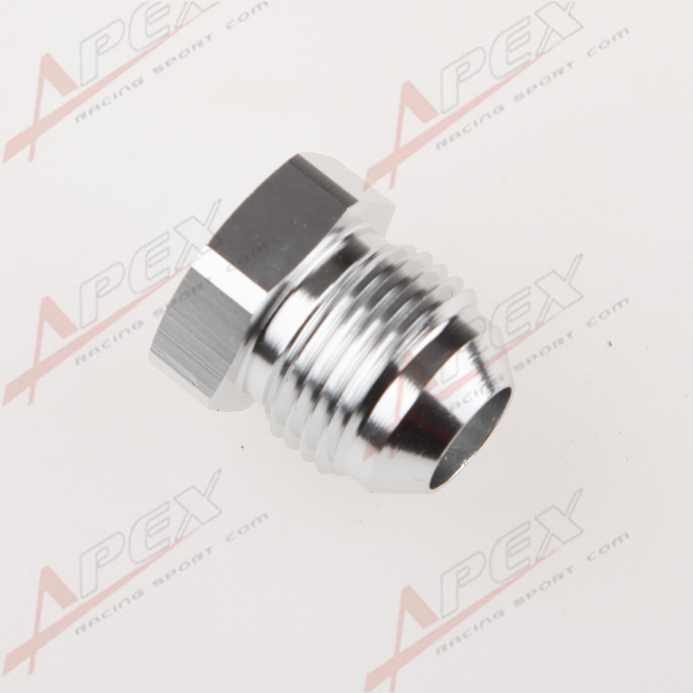 AN3 AN4 AN6 AN8 AN10 AN12 Male Flare Plug Fitting Aluminum Alloy AN ...
