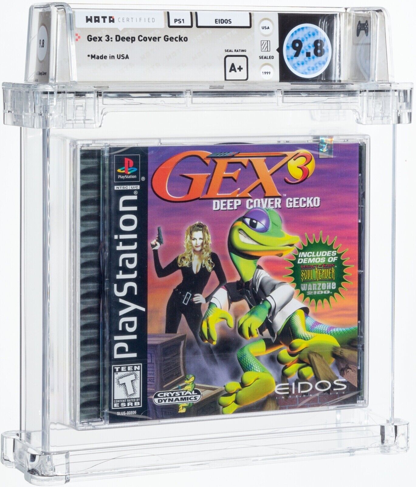 Gex 3: Deep Cover Gecko (Sony PlayStation 1, 1999) - US Version for ...