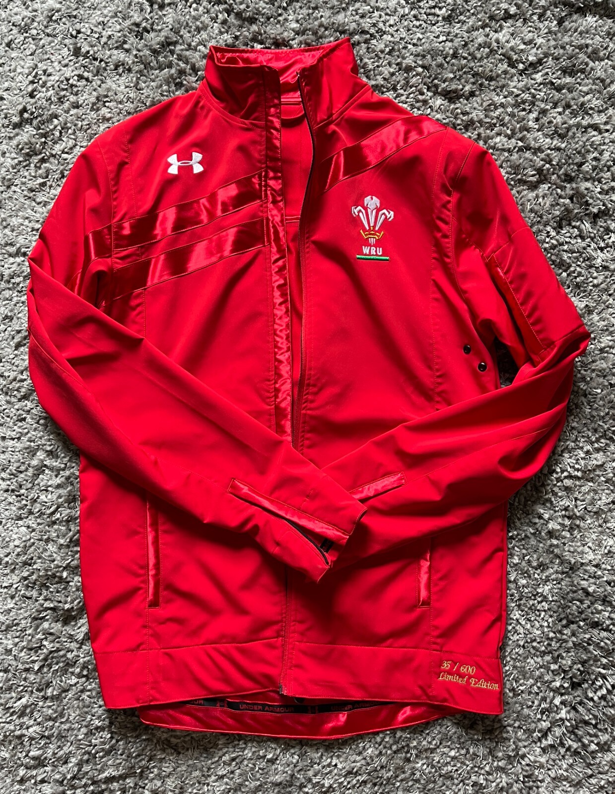 Rare Limited Edition WRU Wales Welsh Cymru Rugby Union Under Armour ...
