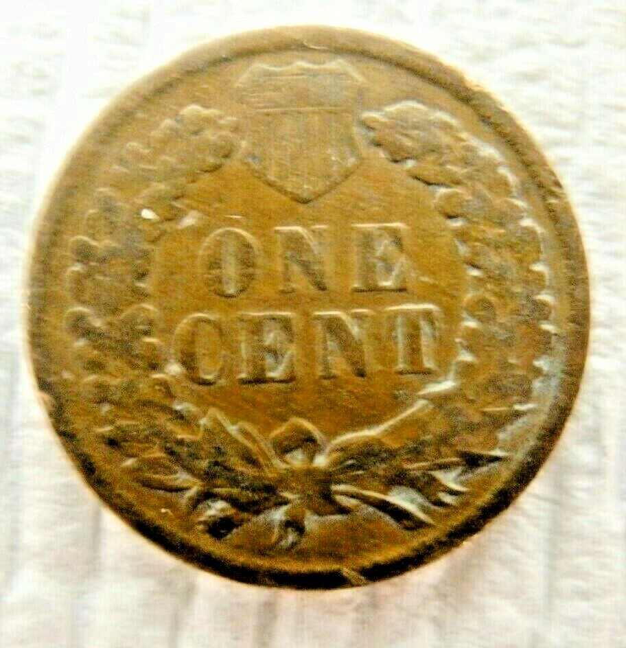 1905 Indian Head/Wheat One Cent Coin--Very Fine Condition | eBay