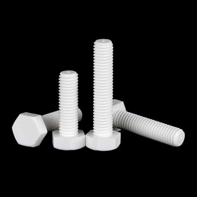 M16 PP External Hexagon Screws Hex Head Insulated Plastic Screw Bolt ...